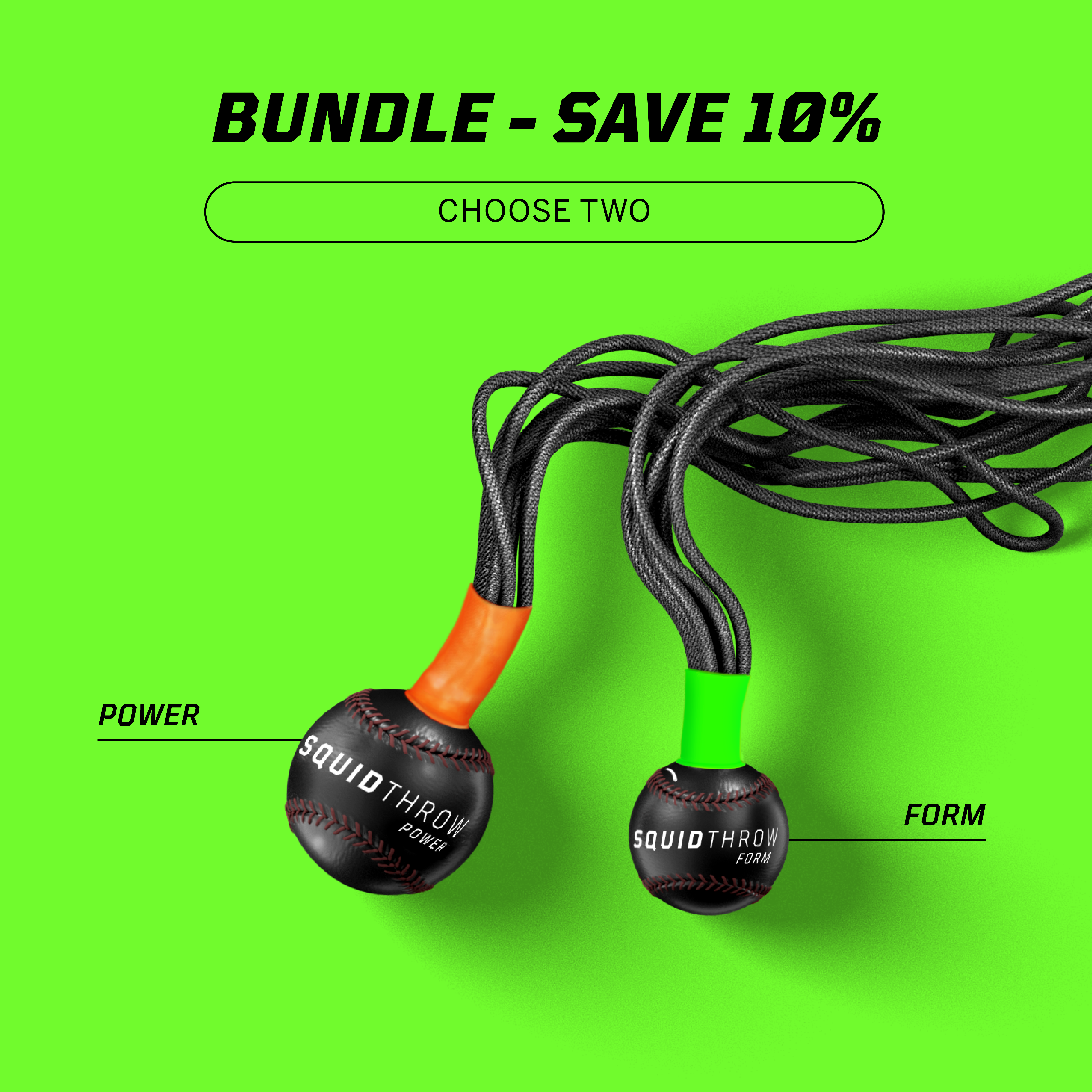 Squid Throw Bundle - Form + Power | Squid Sports
